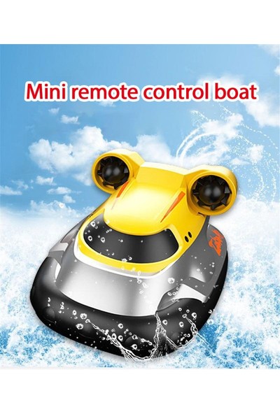 ZSSLD 2 In 1 Amfibi Uzaktan Kumanda Hovercraft Tekne 2.4 Ghz 15 Km / H Yüksek Hızlı Rc Yarış Tekne Hızı Rc Tekne Oyuncak Çocuklar Için | Rc Denizaltı