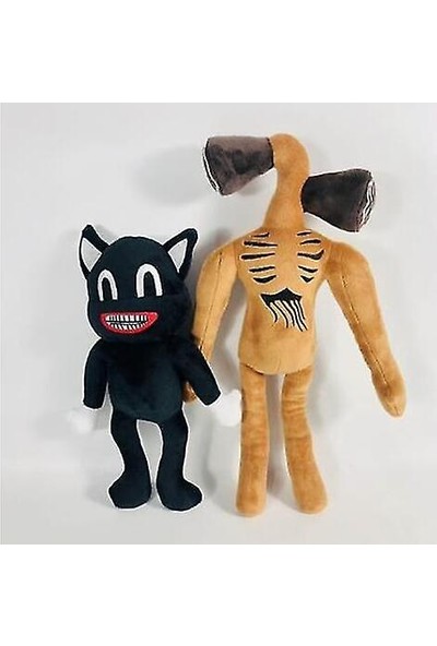 2 Adet / Takım Anime Sirenhead Peluş Oyuncak Siren Kafası Dolması Bebek Juguetes Efsaneleri Korku Siyah 2 Adet / Takım Anime Sirenhead Peluş Oyuncak Siren Kafası Dolması Bebek Juguetes Efsaneleri Korku Siyah
