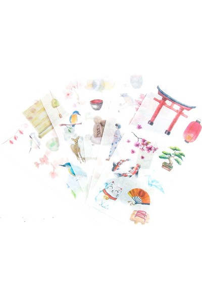 Kawaii Karikatür Çıkartmalar