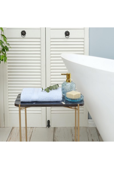 Karaca Home Daily Soft Buz Mavisi %100 Pamuk Havlu 50X90 cm