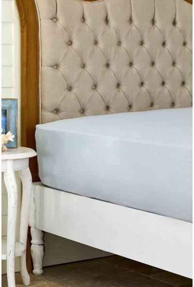 Karaca Home Koyu Gri %100 Pamuk Düz Çarşaf 160 cm x 240 cm