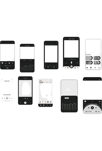 Charge Ins Retro Çerçeve Dekoratif Cep Çıkartmalar