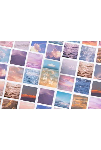 Charge Bullet Dergisi Gökyüzü Dekoratif Çıkartmalar