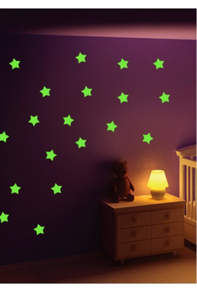 Himarry Yapışkanlı Fosforlu Yıldız