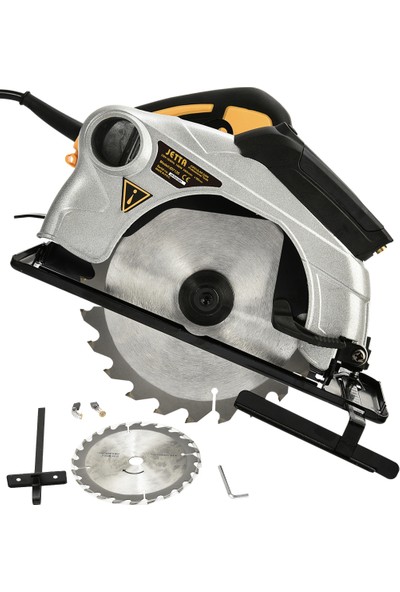 Jetta Power Tools Profesional Elektrikli Daire Testere Sunta Kesme Makinası Sarı Jetta Power Tools Profesional Elektrikli Daire Testere Sunta Kesme Makinası Sarı