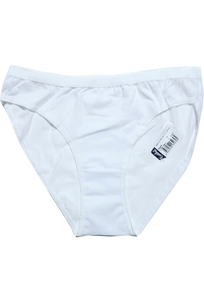 Tutku Kadın Beyaz Bikini Külot