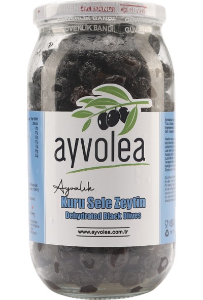 Ayvolea Ayvalık Kuru Sele Zeytin (1000 cc Cam Kavanoz) Ayvolea Ayvalık Kuru Sele Zeytin (1000 cc Cam Kavanoz)