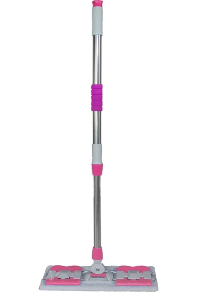 Teleskopik Saplı 4 Mandallı Dilediğin Bezi Tak Kullan Mop