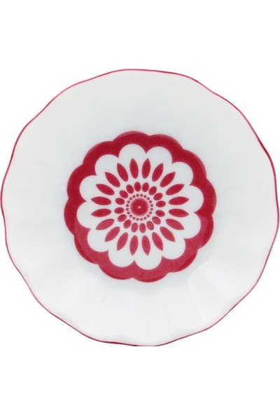 Porland Penç Pembe Çay Tabağı 11CM