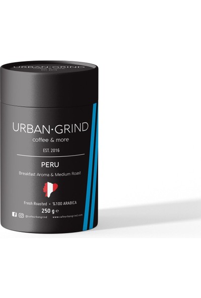 Urban Grind Peru Blend Filtre Kahve 250 gr Urban Grind Peru Blend Filtre Kahve 250 gr