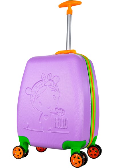 Wexta Disney Serisi 410 Mor Kız Çocuk Valizi Wexta Disney Serisi 410 Mor Kız Çocuk Valizi