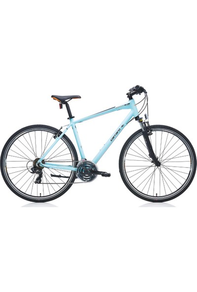 Carraro Sportive 220 28 Jant 21 Vites Erkek Şehir Bisikleti Mat Açık Mavi-Siyah-Turuncu 41CM Carraro Sportive 220 28 Jant 21 Vites Erkek Şehir Bisikleti Mat Açık Mavi-Siyah-Turuncu 41CM