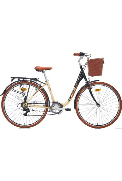 Carraro Juliana 28 Jant 7 Vites Kadın Şehir Bisikleti Beyaz-Turkuaz-Kahverengi 43 cm Carraro Juliana 28 Jant 7 Vites Kadın Şehir Bisikleti Beyaz-Turkuaz-Kahverengi 43 cm