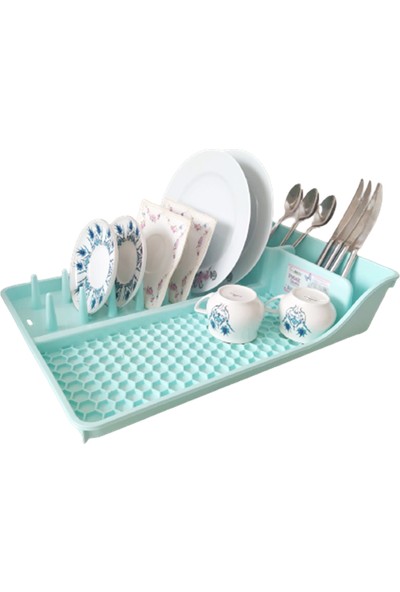 EbruliHomeArt Bulaşık Kurutmalık Tabaklık Bulaşıklık