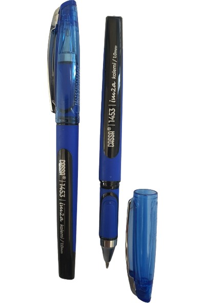 Cmk 1.0 mm Mavi Imza Kalemi 2'li Paket 1453 Cmk 1.0 mm Mavi Imza Kalemi 2'li Paket 1453