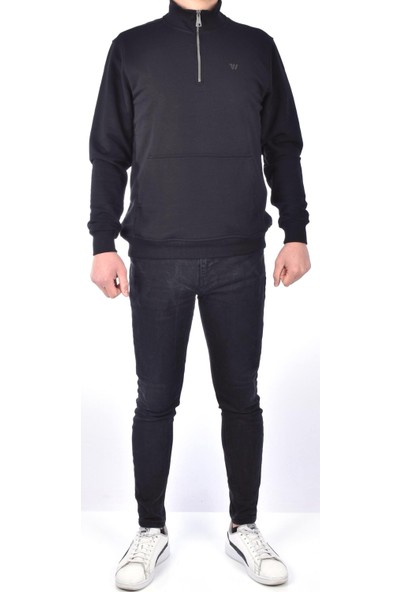 Twister Esw 1787 Fermuarlı Sweat/siyah/l