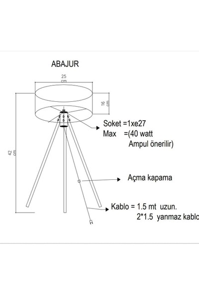 Mirsa Kırmızı Viscon Başlık 2'li Abajur ve Lambader Kahve Ayaklı Oda Takımı