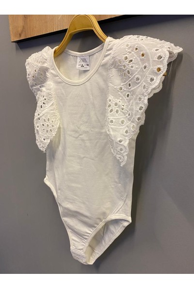 Minimio Kids Likralı Dantelli Bady Minimio Kids Likralı Dantelli Bady