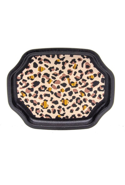 Evle EE167-V4 Leo Desenli Özel Şekil Tepsi 16X19 cm Evle EE167-V4 Leo Desenli Özel Şekil Tepsi 16X19 cm