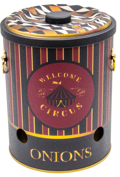 Evle ER180-6C Circus Onions Desenli Patates & Soğanlık Evle ER180-6C Circus Onions Desenli Patates & Soğanlık