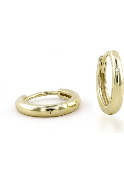 Altınkaynak 14 Ayar Halka Altın Küpe