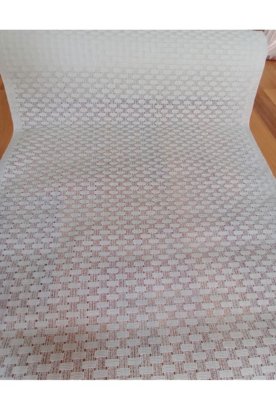 Style Meiwa Pvc Dantel Raf -Dolap-Çekmeçe -Runner Örtüsü / Ebat: 50 Cmx 5 mt Beyaz Hasır Desen1 Style Meiwa Pvc Dantel Raf -Dolap-Çekmeçe -Runner Örtüsü / Ebat: 50 Cmx 5 mt Beyaz Hasır Desen1