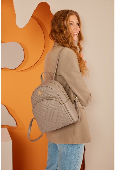 Pierre Cardin Vizon Kadın Sırt Çantası 05PO22Y1615-LSAK V