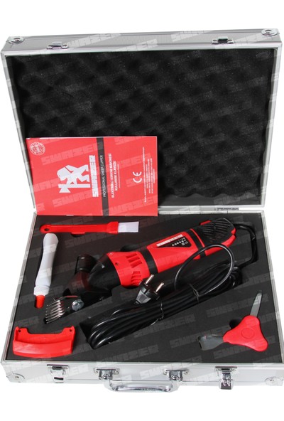 Swazer SGT850W Devir Ayarlı Metal Şanzıman Koyun Kırkma Makinesi Yedek Bıçak ve Tarak Hediyeli Swazer SGT850W Devir Ayarlı Metal Şanzıman Koyun Kırkma Makinesi Yedek Bıçak ve Tarak Hediyeli