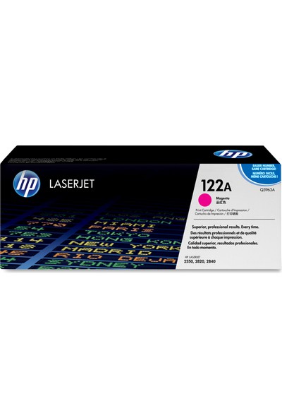 Hp 122A Magenta Kırmızı 4.000 Sayfa Toner Q3963A Hp 122A Magenta Kırmızı 4.000 Sayfa Toner Q3963A