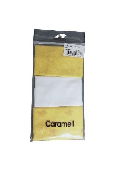 Caramell 3lü Bebe Mendil 3918 Karışık Renkli