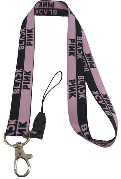 ModaZey Blackpink Desenli Boyun Ipi Telefon Askısı