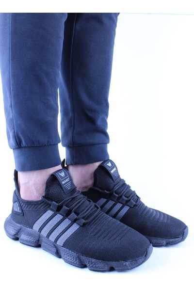 Wand Erkek Siyah Sneakers Ayakkabı