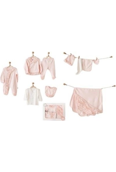 Andywawa AC22501 Chic Girl 10 Parça Hastane Çıkışı Salmon Andywawa AC22501 Chic Girl 10 Parça Hastane Çıkışı Salmon