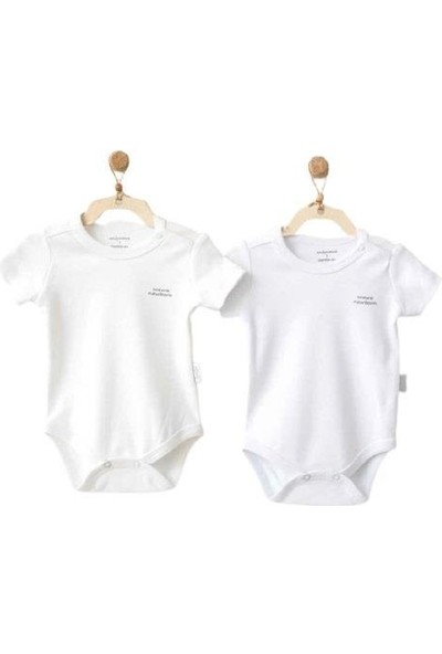 Andywawa AC21894 Sleeve Basic 2'li Bebek Body Ekru Andywawa AC21894 Sleeve Basic 2'li Bebek Body Ekru
