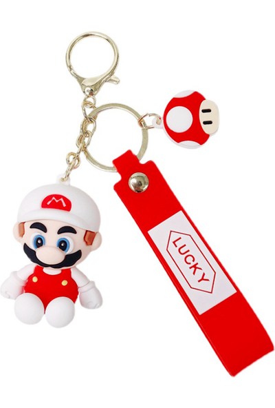 Bade Hediyelik Süper Mario Silikon Anahtarlık Bade Hediyelik Süper Mario Silikon Anahtarlık