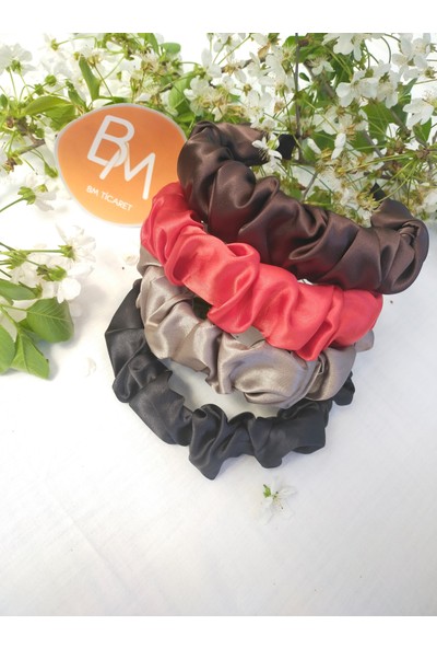 BM Ticaret 4'lü Saten Büzgülü Taç Seti BM Ticaret 4'lü Saten Büzgülü Taç Seti