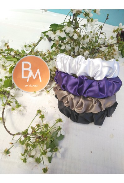 BM Ticaret 4'lü Saten Büzgülü Taç Seti BM Ticaret 4'lü Saten Büzgülü Taç Seti