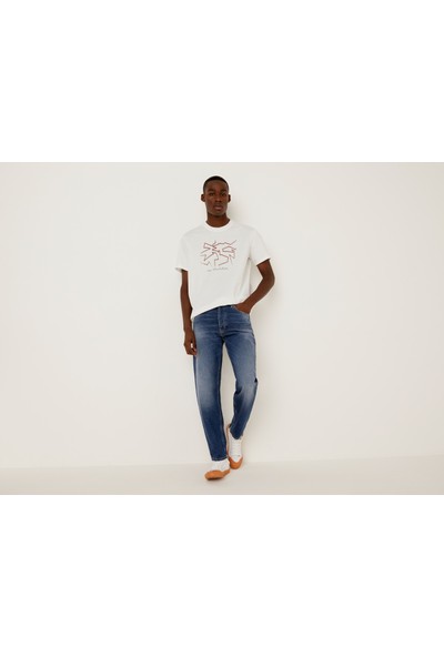 Boru Paça Crop Denim Boru Paça Crop Denim