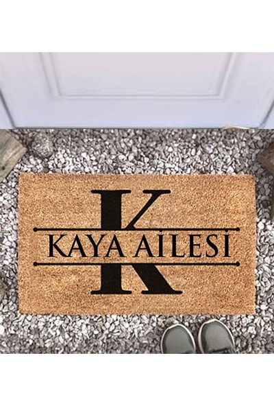 Df Event Desing Kişiye Özel Harfli Kapı Önü Paspası 4