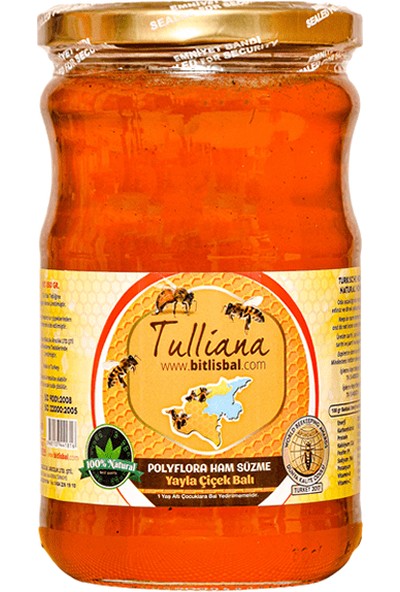 Tulliana Bitlis Balı (Natürel Seri) Polyflora (Çok Çiçekli) Süzme Bitlis Balı (850 gr ) Tulliana Bitlis Balı (Natürel Seri) Polyflora (Çok Çiçekli) Süzme Bitlis Balı (850 gr )