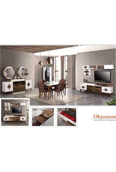 As Teknik Okyanus Yemek Odası Takımı As Teknik Okyanus Yemek Odası Takımı