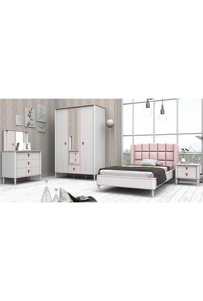 Cicila Florya Beyaz Genç Odası Cicila Florya Beyaz Genç Odası