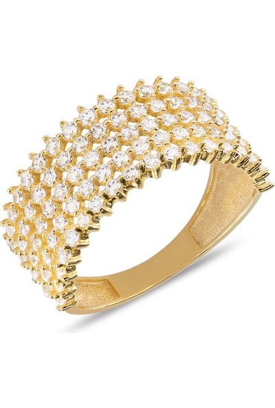 14 Ayar Tasarım Altın Yüzük - DP10466