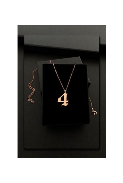 Gökdeniz 925 Uğurlu Sayı Gümüş Tasarım Kolye