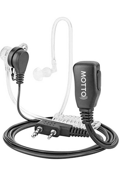 Motto Marka Akustik Tip Telsiz Kulaklığı