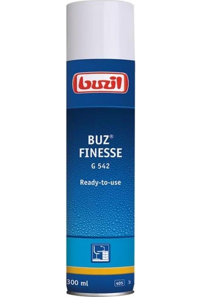 Buzil G542 Buz Finesse Antistatik ve Antikorozatif Parlatıcı 300ML