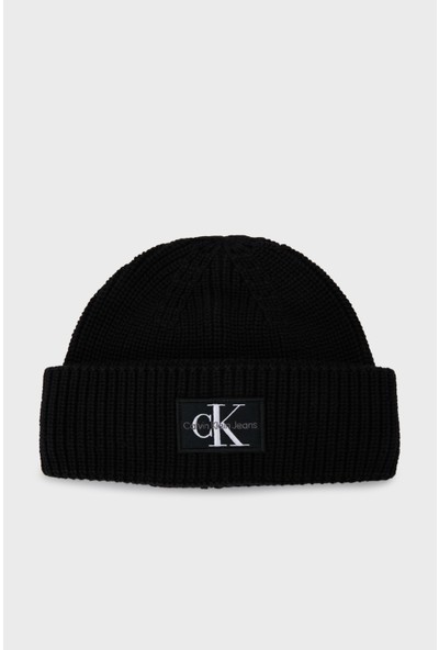 Calvin Klein Logolu Pamuklu Bere Erkek Bere K50K509435 Bds Calvin Klein Logolu Pamuklu Bere Erkek Bere K50K509435 Bds