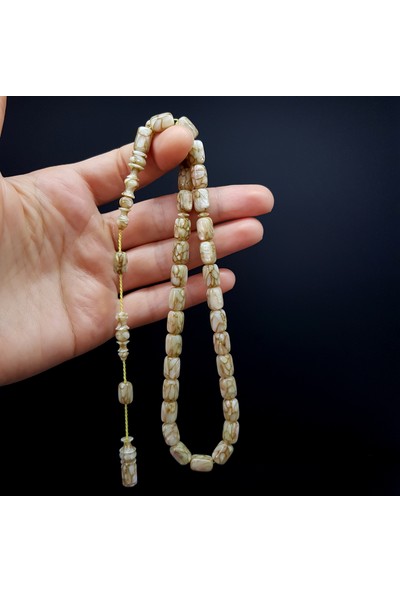 Kehribar Diyarı Kahve Eski Fransız Galalit Tesbih Kehribar Diyarı Kahve Eski Fransız Galalit Tesbih