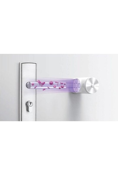 59S Sunclean Kapı Kolu Sterilizatör Beyaz 1'li Paket 3W Uv-C LED 59S Sunclean Kapı Kolu Sterilizatör Beyaz 1'li Paket 3W Uv-C LED