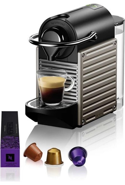 Nespresso Pixie Titan Kahve Makinesi C61 Nespresso Pixie Titan Kahve Makinesi C61